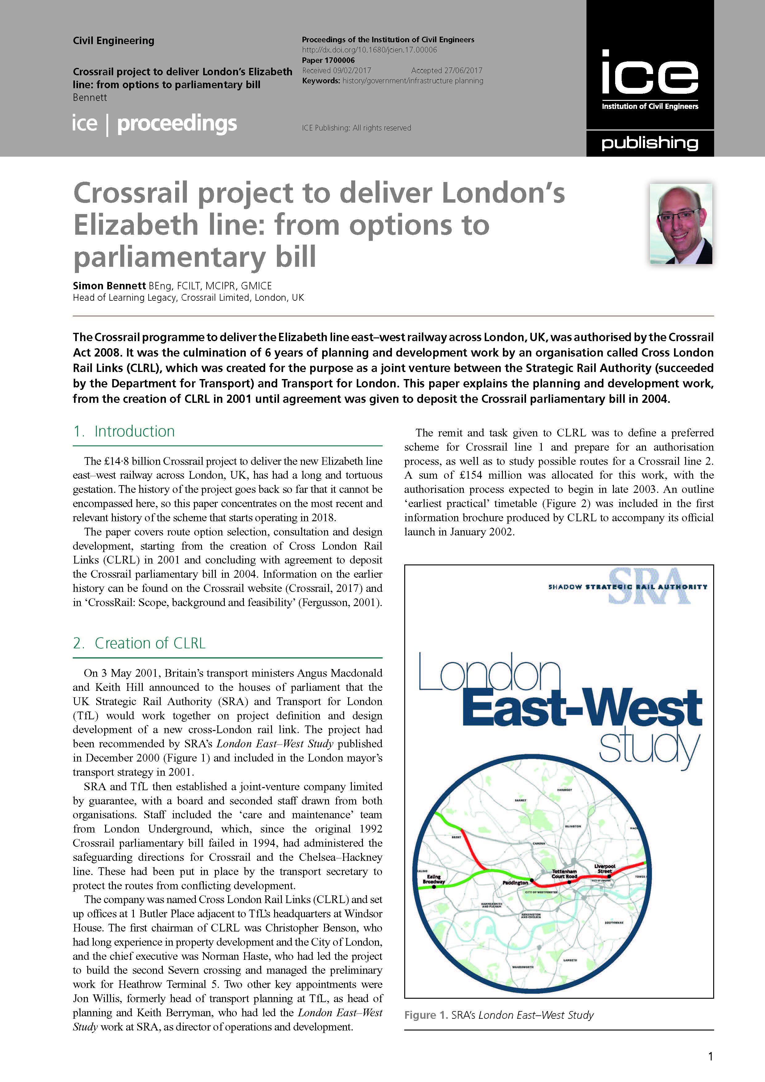 Crossrail project to deliver London’s Elizabeth line: from options to ...